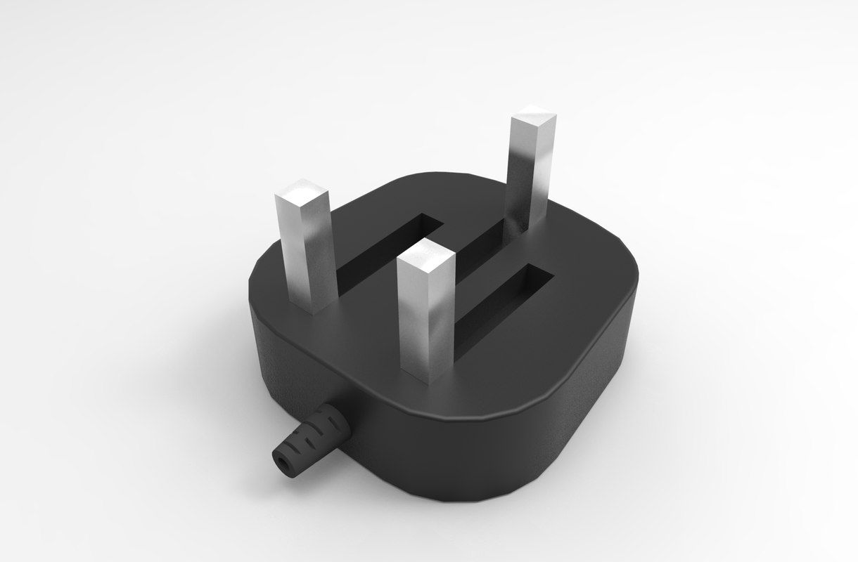3D electrical plug model - TurboSquid 1227667
