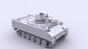 3d model british mark v