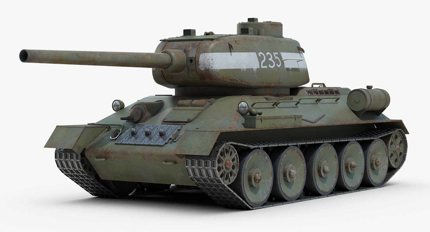 3D model ww2 russian 85 tank tracks - TurboSquid 1227813