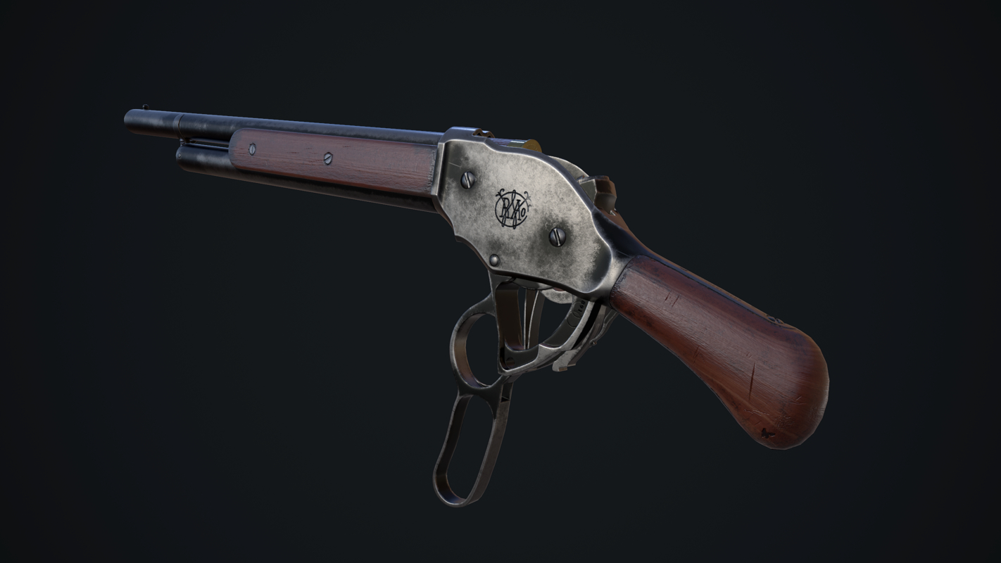 윈체스터 M1887 3D 모델 - TurboSquid 1227821