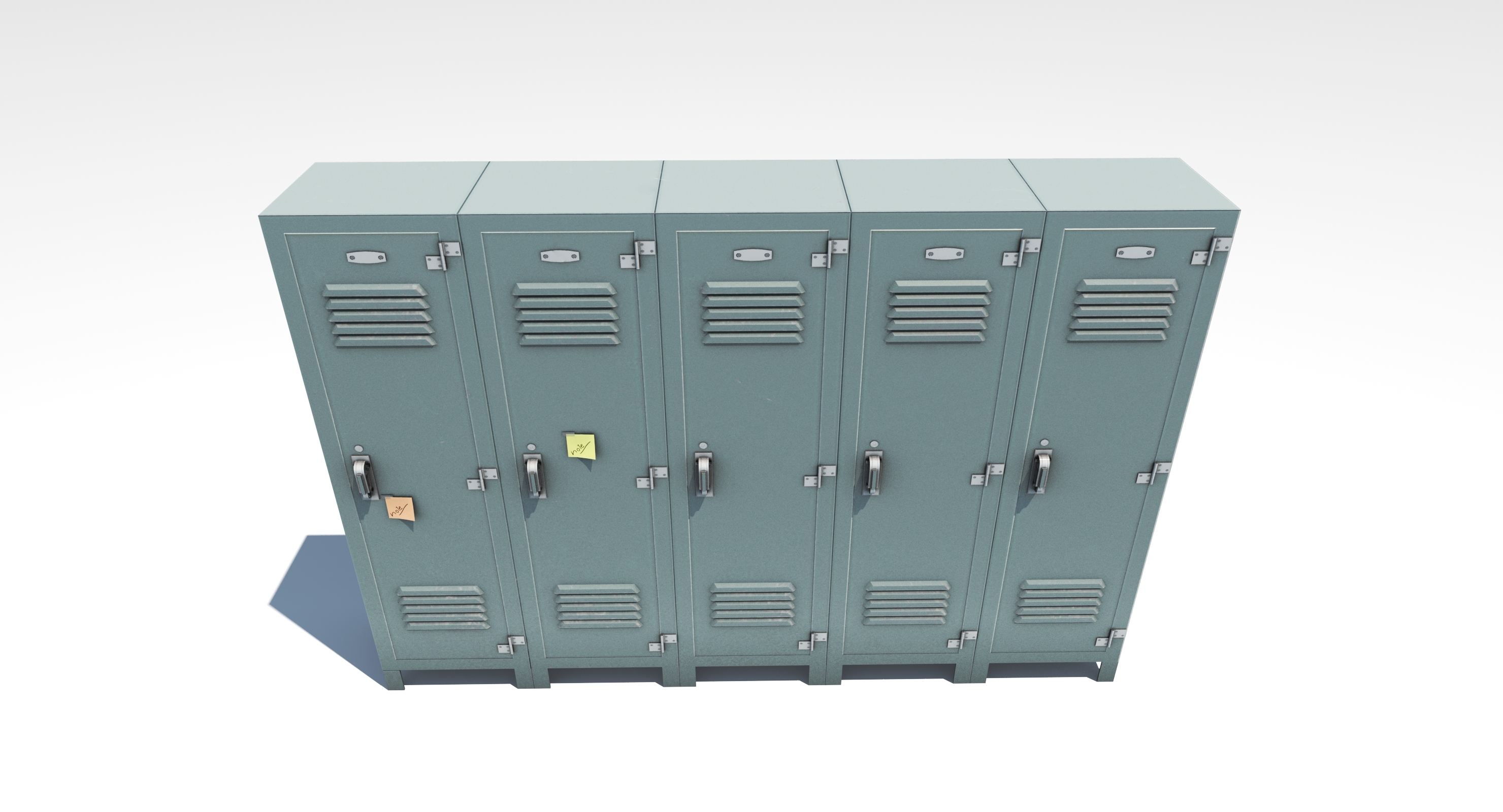 3D locker openable model - TurboSquid 1227873