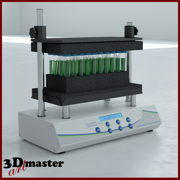 Benchmixer xl multi-tube vortexer 3D - TurboSquid 1227883