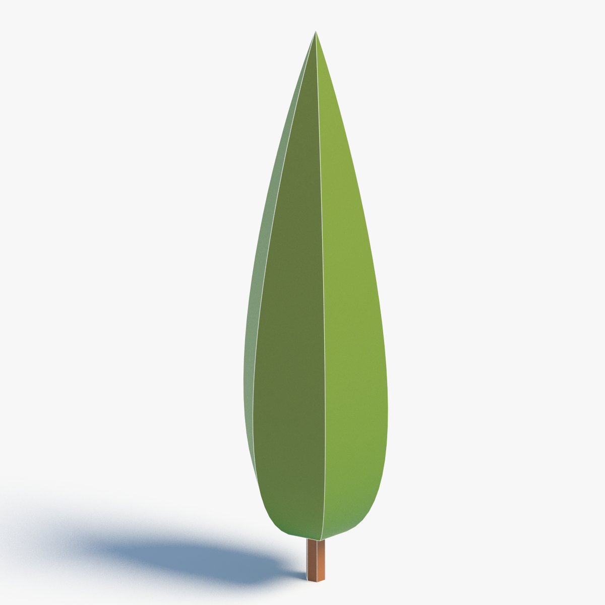 Cartoon cypress 3D - TurboSquid 1228090
