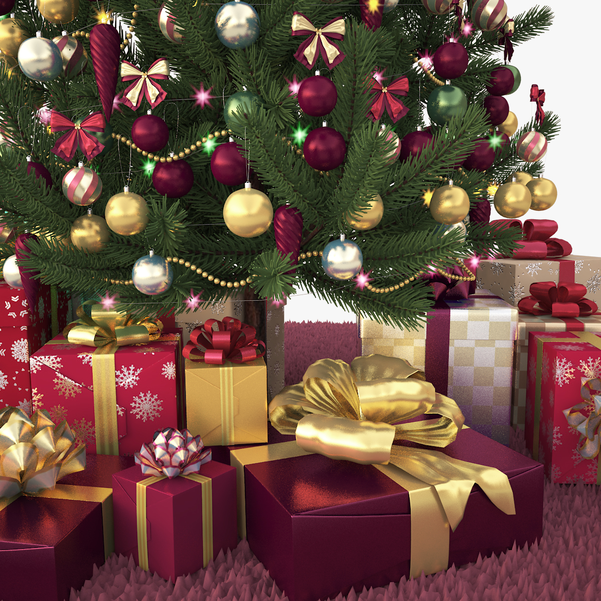 3D christmas model - TurboSquid 1228094