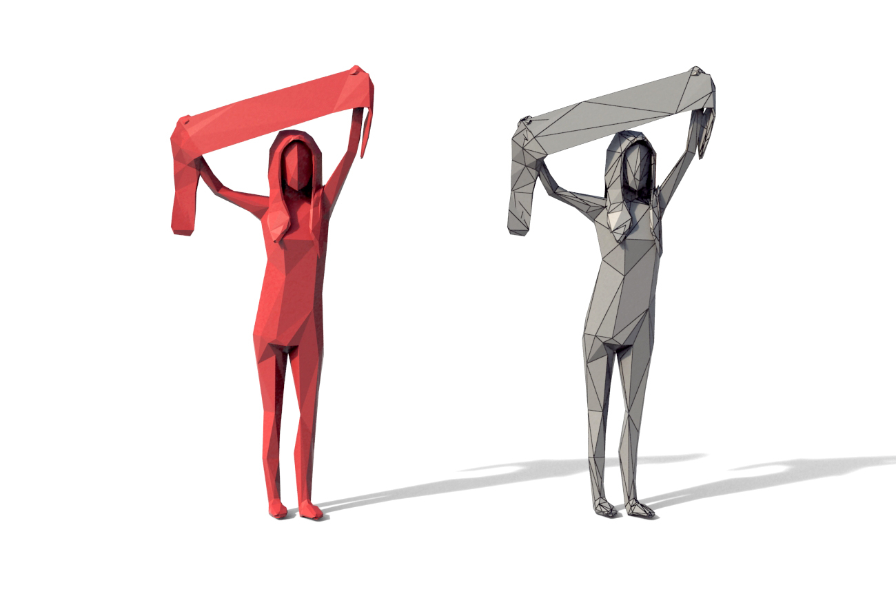 People crowd model - TurboSquid 1228095