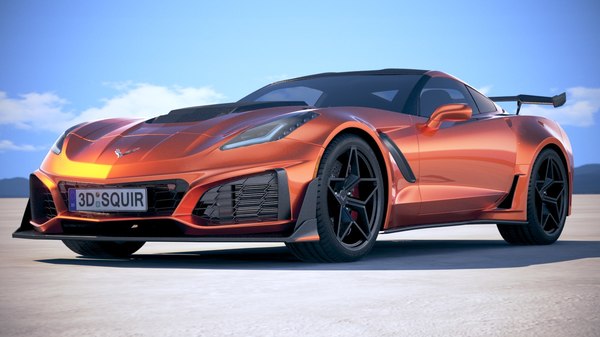 3D chevrolet corvette zr1 model - TurboSquid 1228218