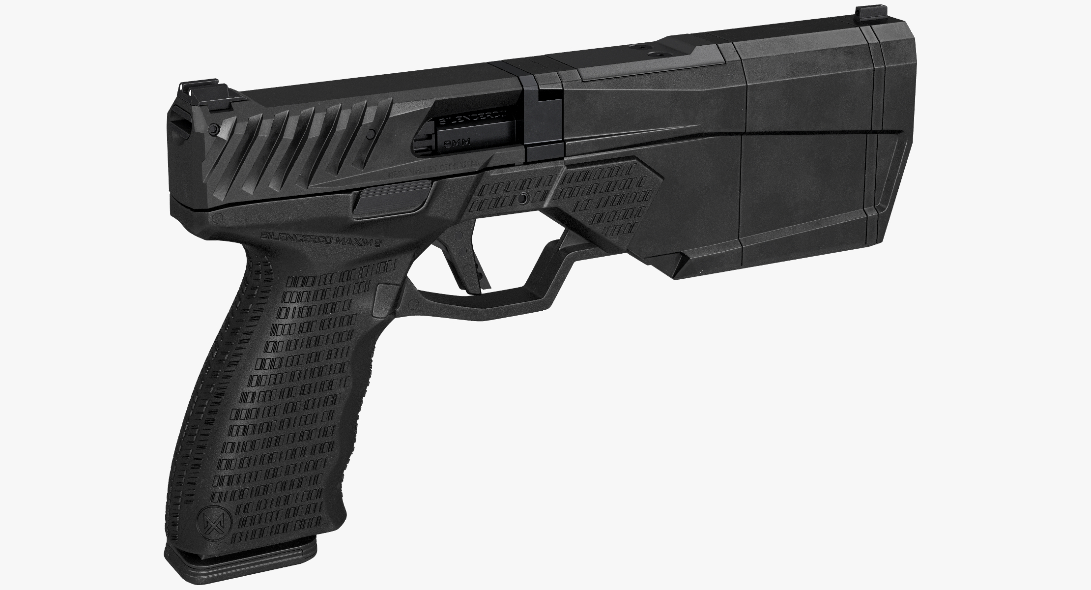 Silencerco maxim 9 model - TurboSquid 1228320