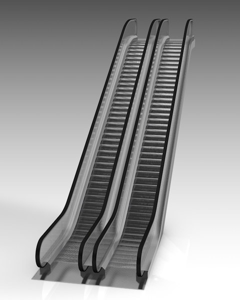 Escalator 3D Models for Download | TurboSquid