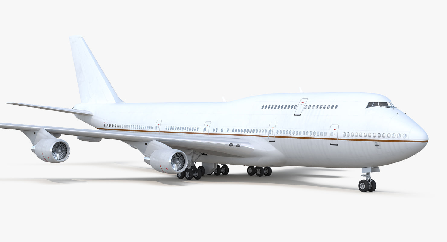 Boeing 747-400 generic model - TurboSquid 1228523