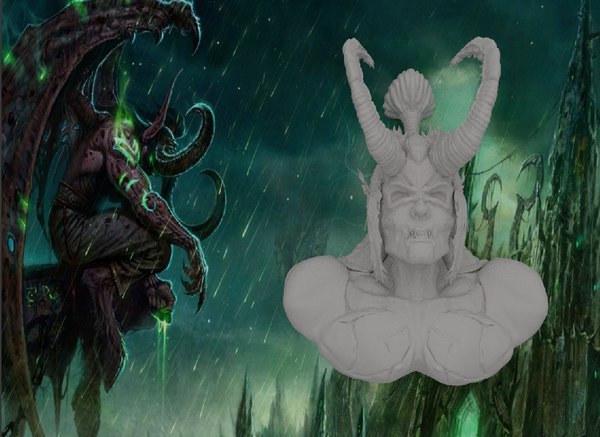 3d model illidan stormrage
