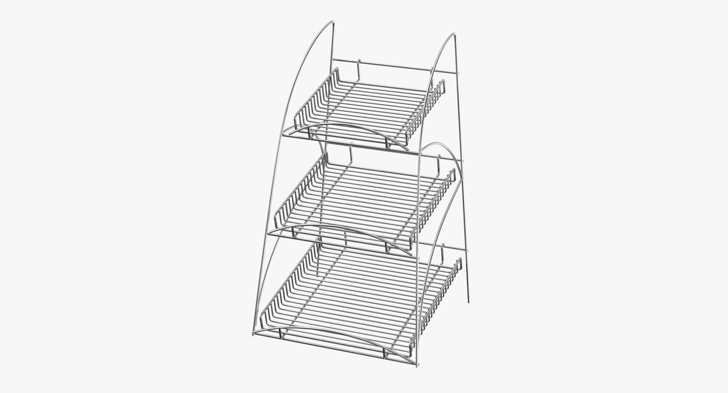 3D display rack 01 model - TurboSquid 1228576