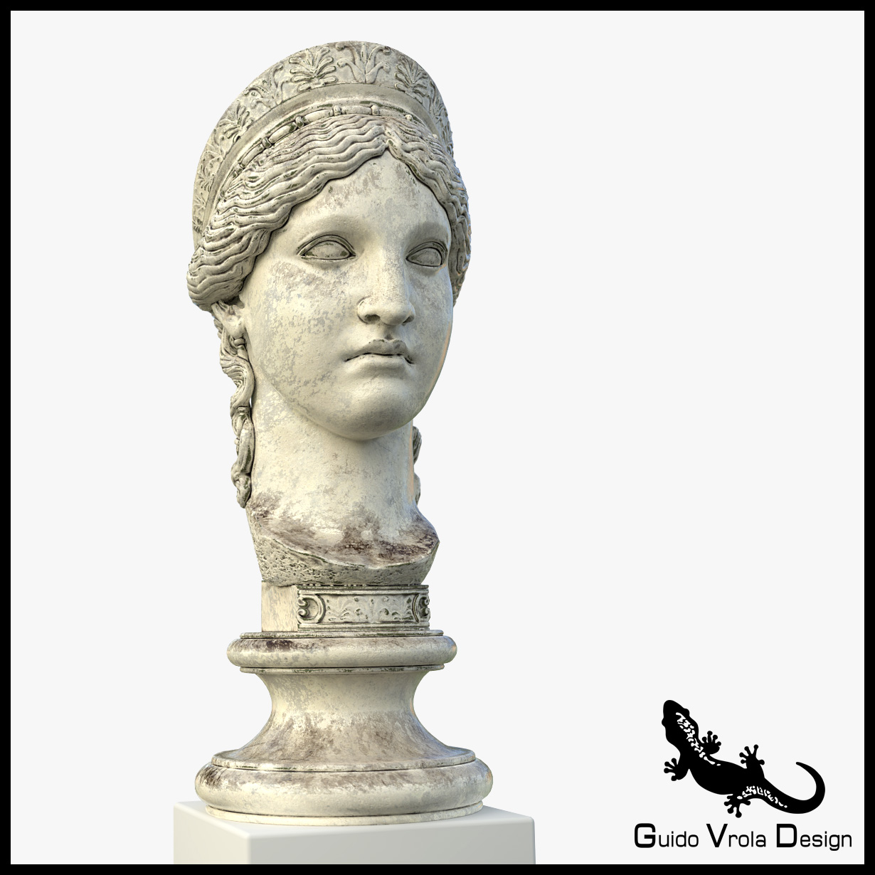 3D hera bust old - TurboSquid 1228667