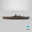 3D uss 67 montana - TurboSquid 1228799