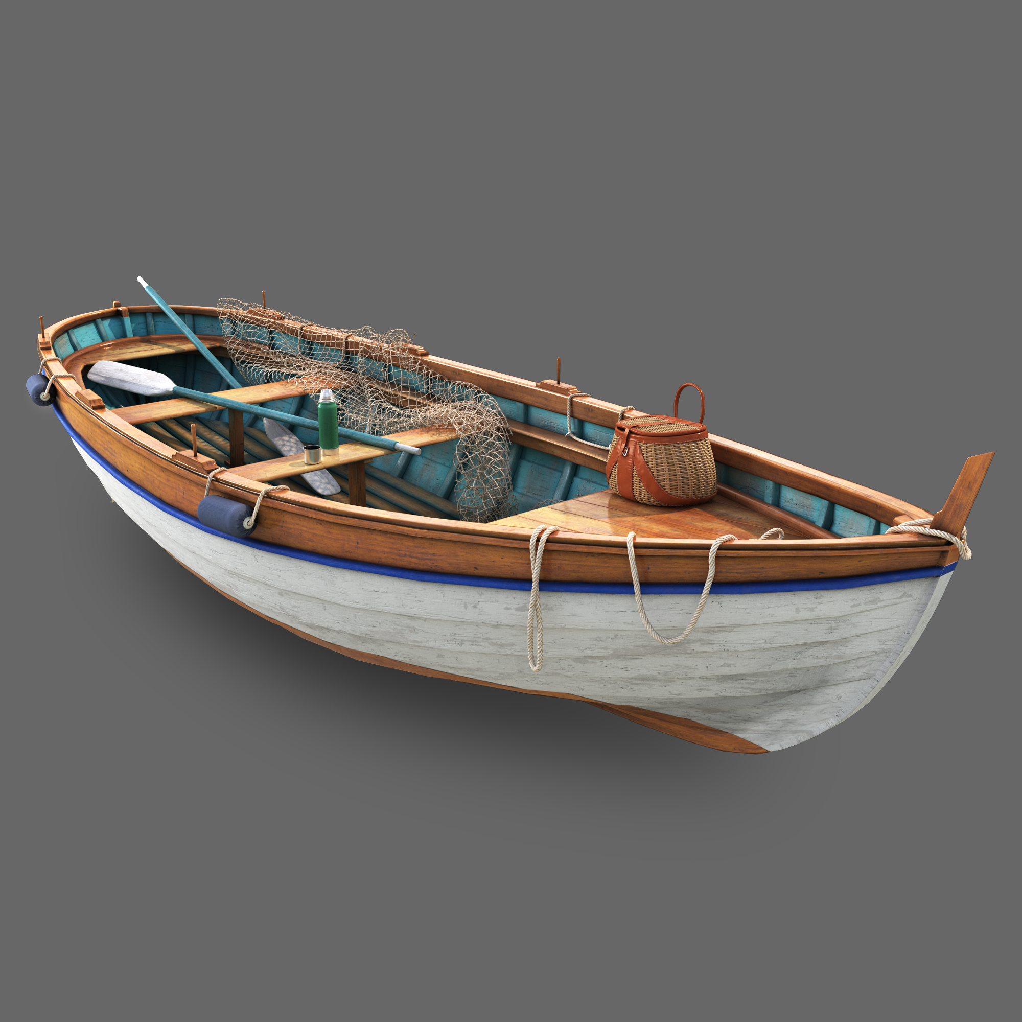 Fishing boat 3D model - TurboSquid 1228882