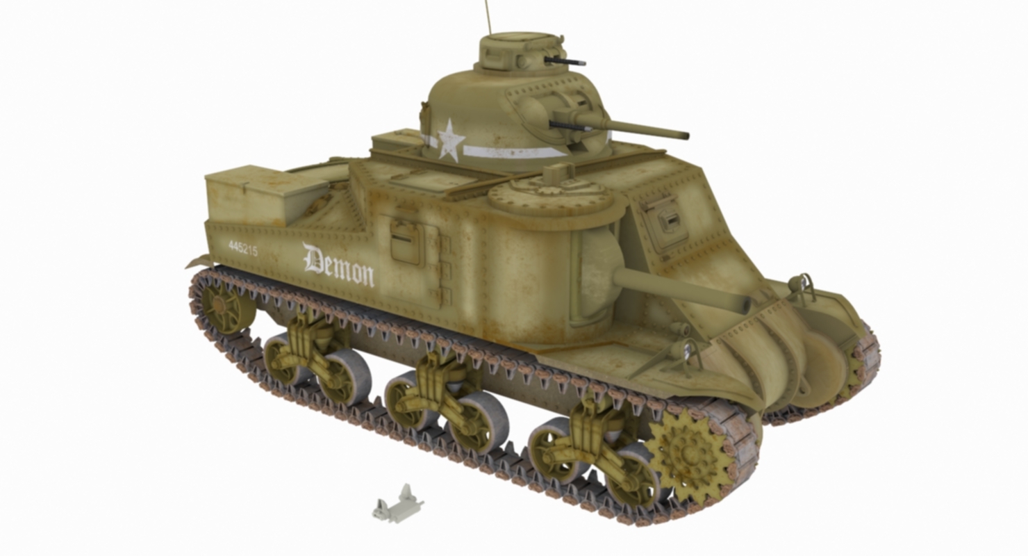 modelo 3d M3 Lee Tank - TurboSquid 1228924