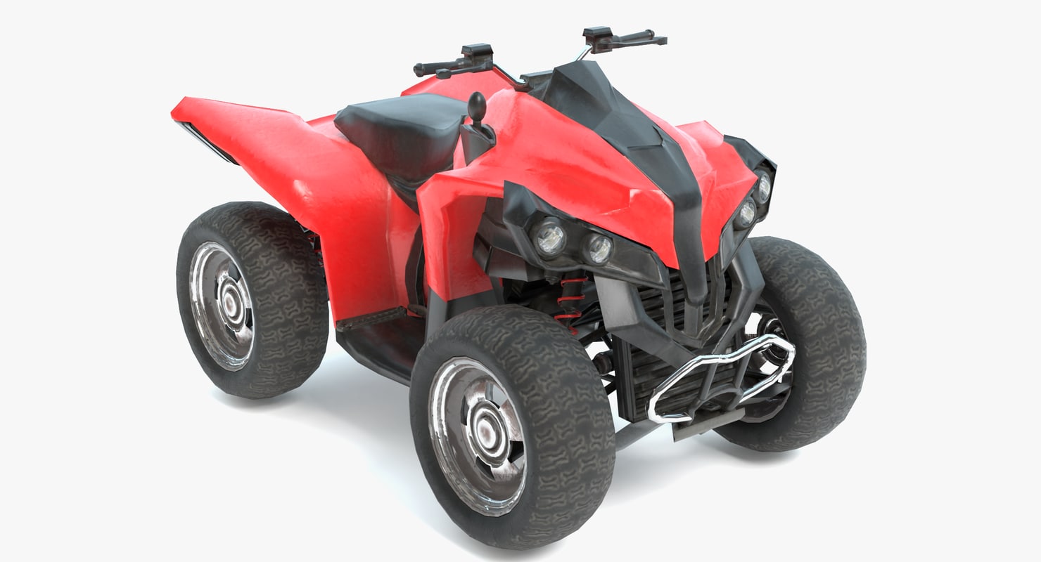 3D model real-time 4-wheeler - TurboSquid 1229127