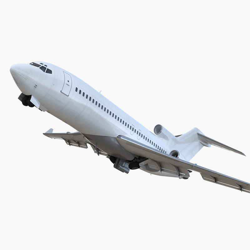 Boeing 727-100 private generic 3D model - TurboSquid 1229307