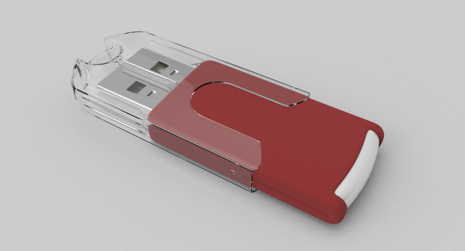 3D usb flash drive model - TurboSquid 1229418