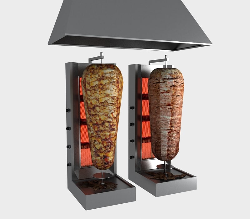3D turkish doner machine - TurboSquid 1229596