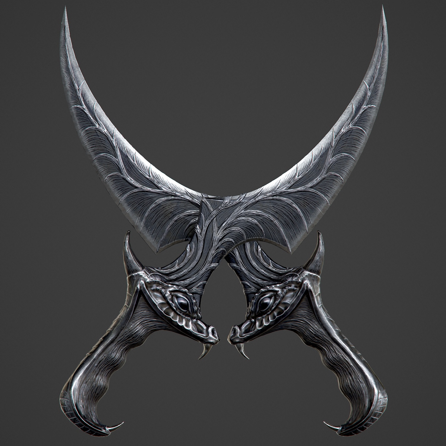 Ready dragon dagger pbr 3D model - TurboSquid 1229700
