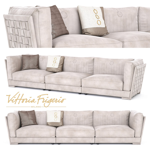 3D model vittoria frigerio appiani sofa armchair - TurboSquid 1233481