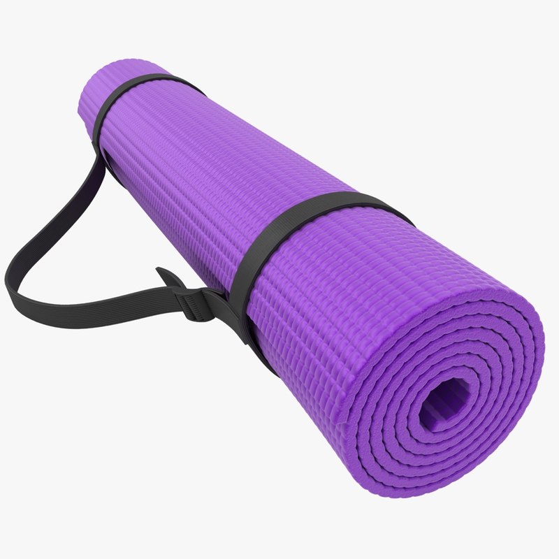 3D yoga mat - TurboSquid 1229960