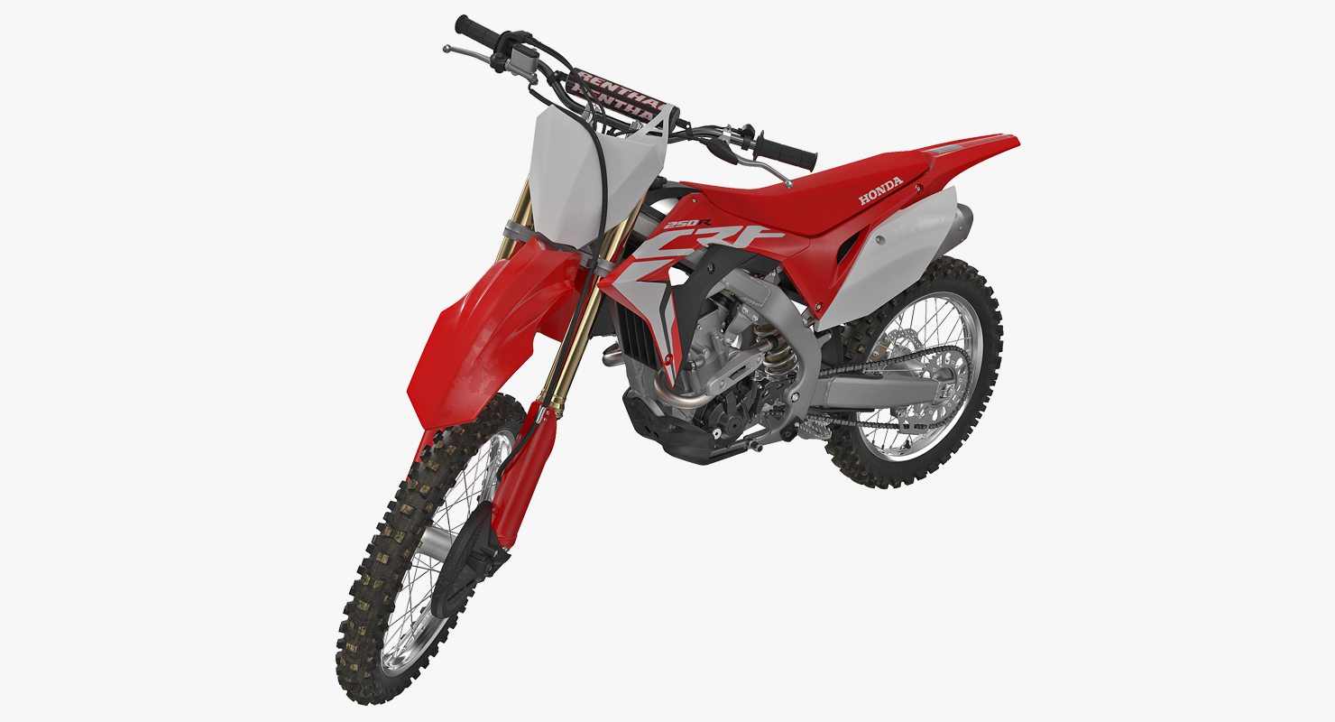 3D competition motorcycle honda crf250r model - TurboSquid 1230086