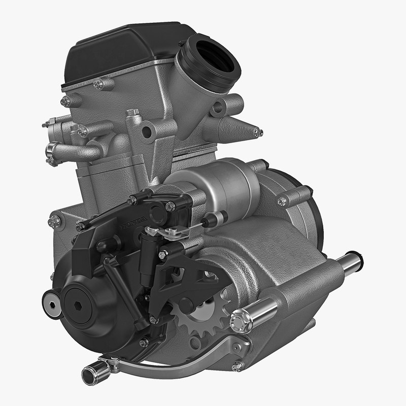 Motocross motorcycle engine 2 model - TurboSquid 1230183