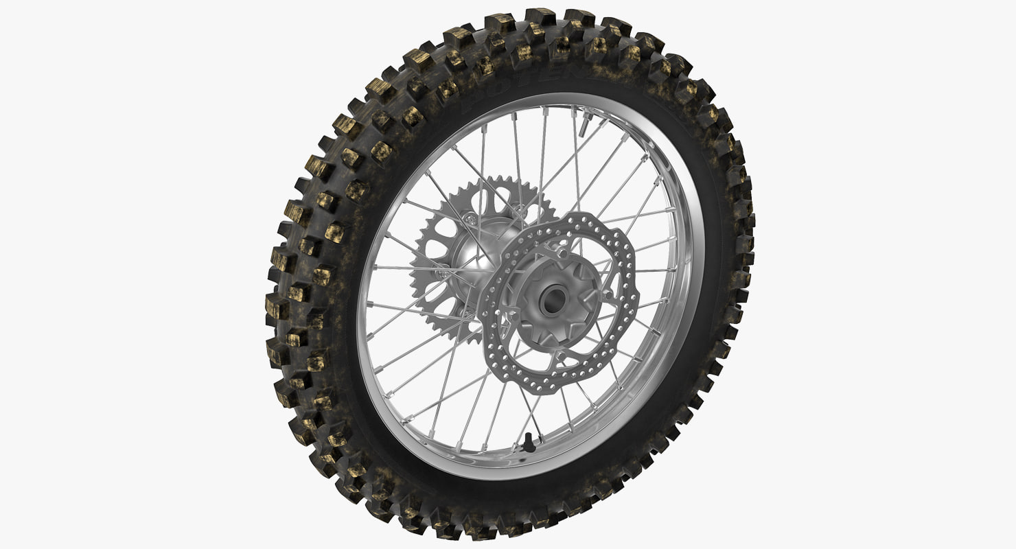 3D model motocross motorcycle rear wheel - TurboSquid 1230184