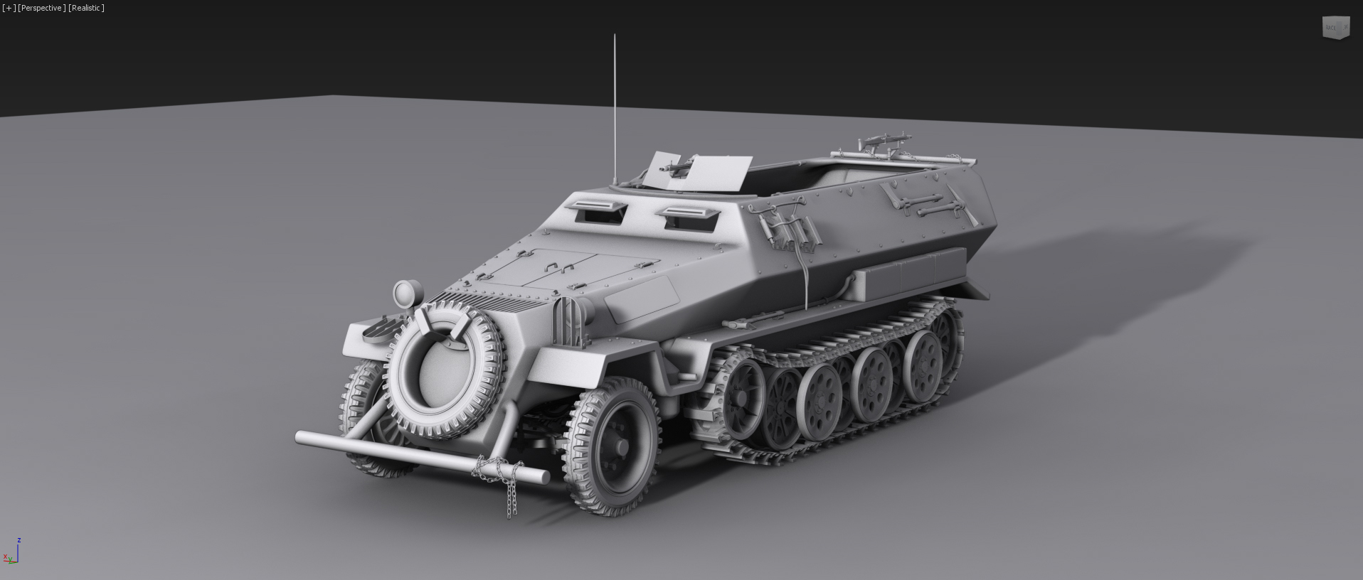 Sdkfz 251 3D model - TurboSquid 1230283