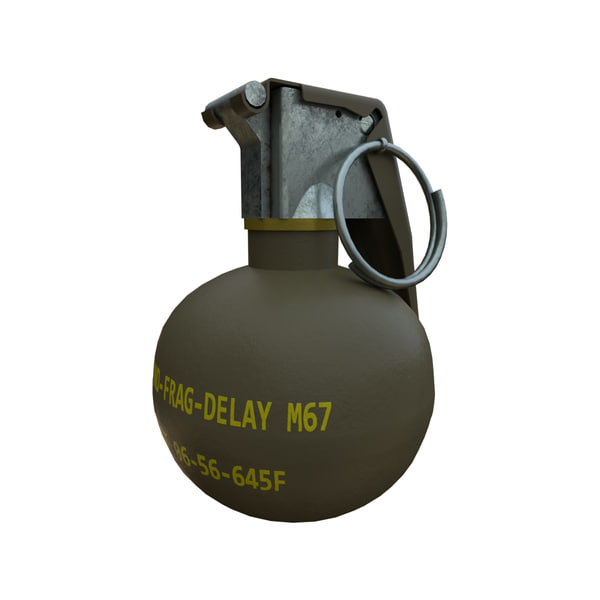 3D модель M67 Граната - TurboSquid 1230349