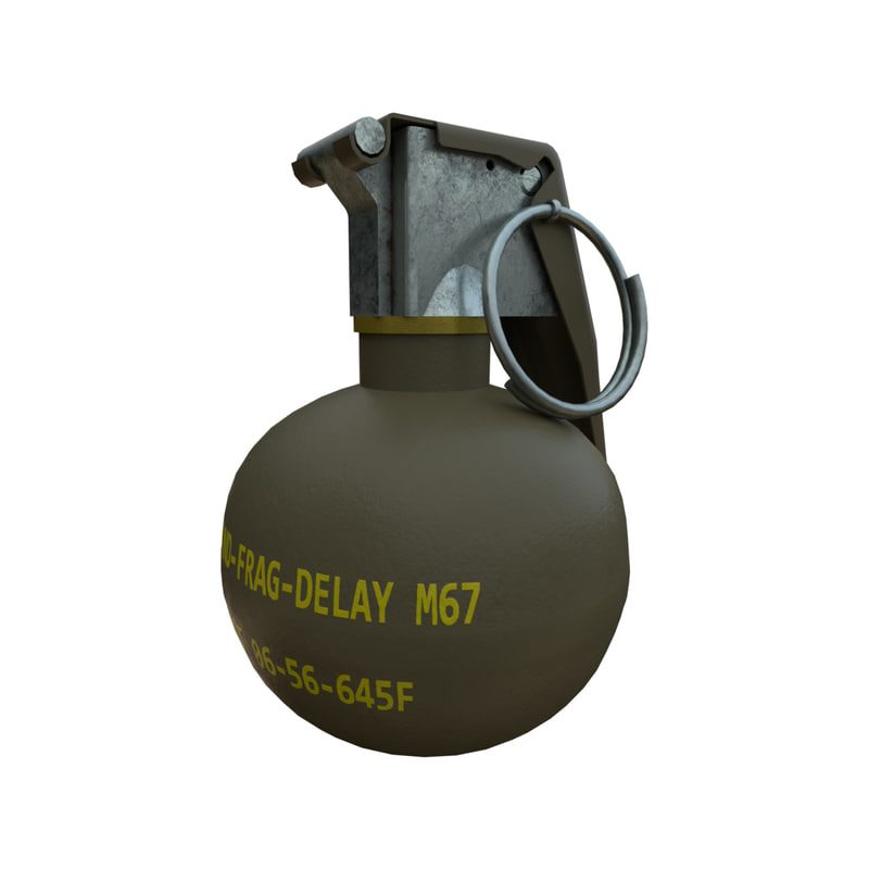 3D model m67 grenade - TurboSquid 1230349
