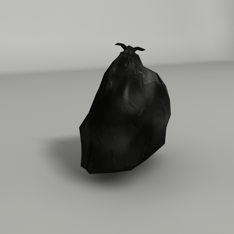 3D garbage bag - TurboSquid 1230370