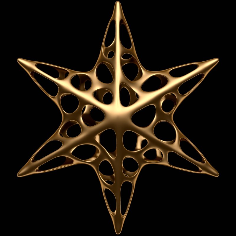 3D model star design - TurboSquid 1230551