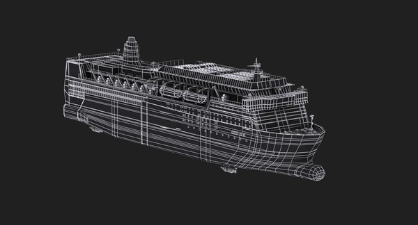 3D model car ferry - TurboSquid 1230561