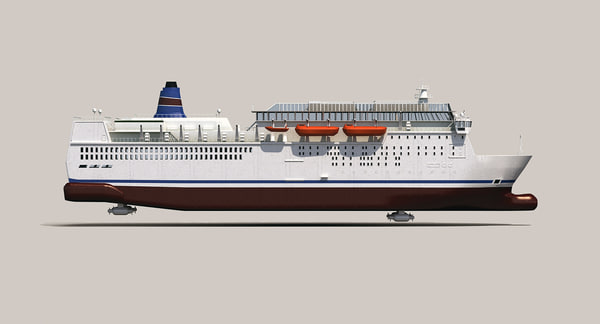 3D model car ferry - TurboSquid 1230561