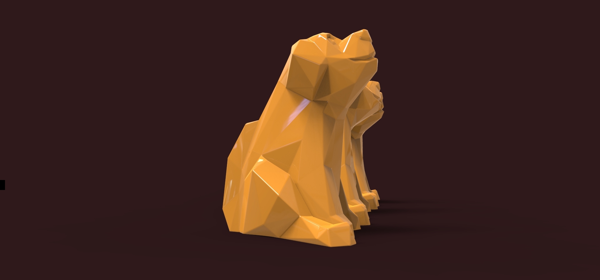 3D dog printing stl - TurboSquid 1230567