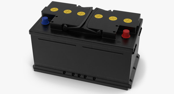 3D model car battery 12v - TurboSquid 1230764