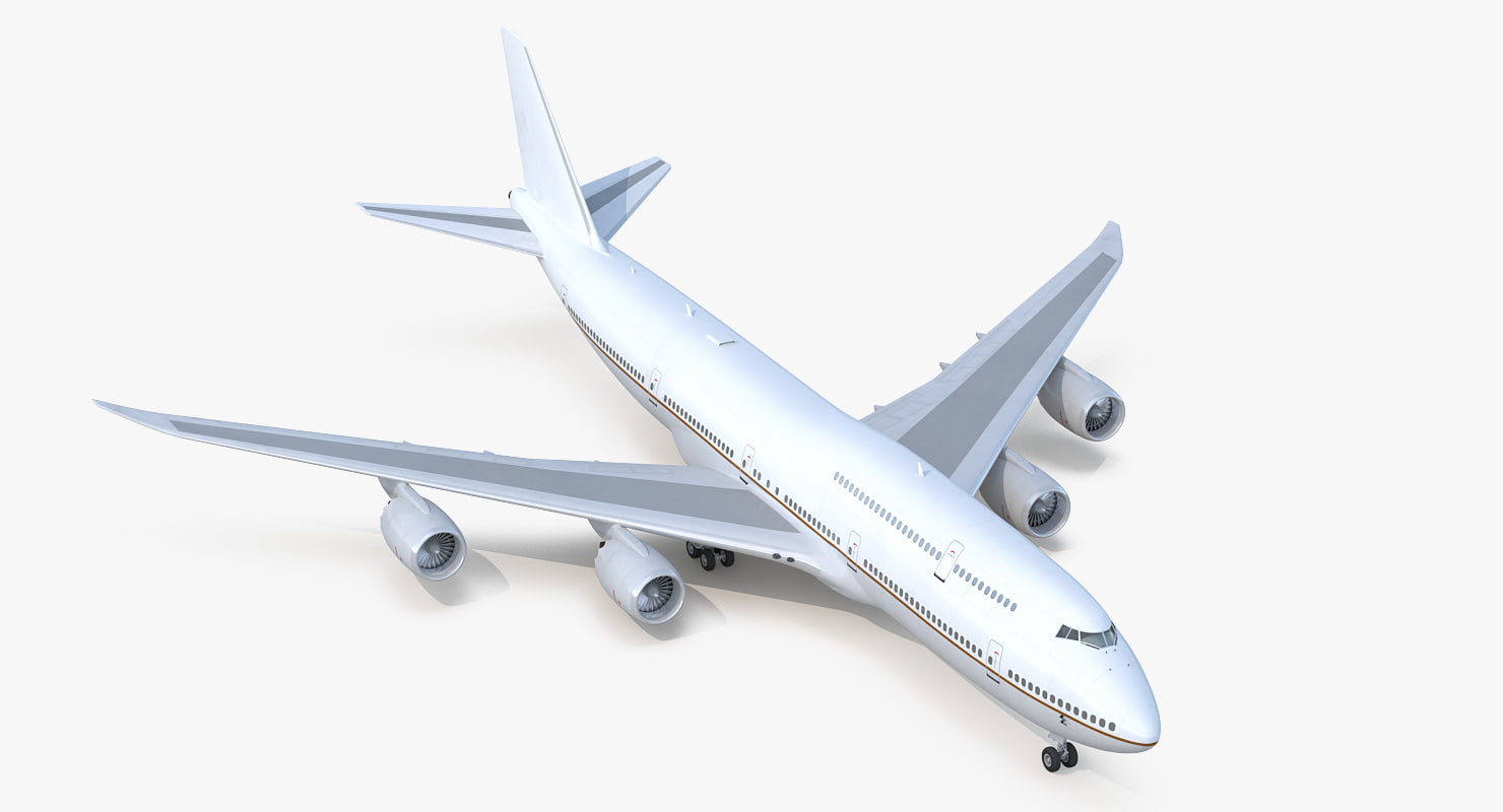 Boeing 747-8i generic 3D model - TurboSquid 1230768