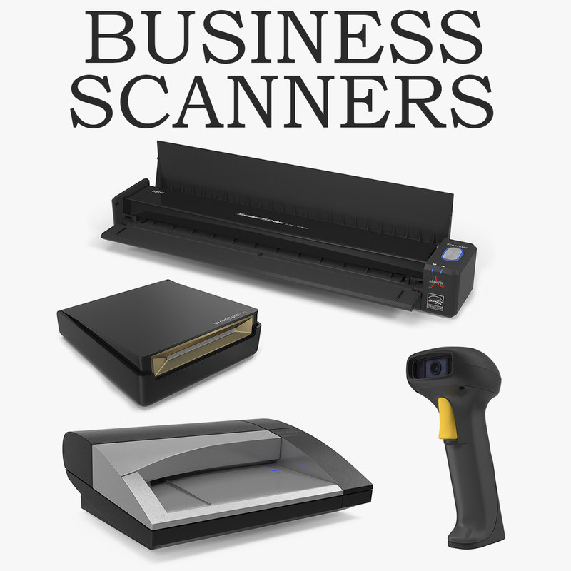 3D business scanners - TurboSquid 1231293
