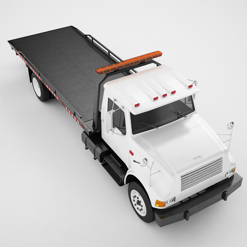 3D tow truck big model - TurboSquid 1231405