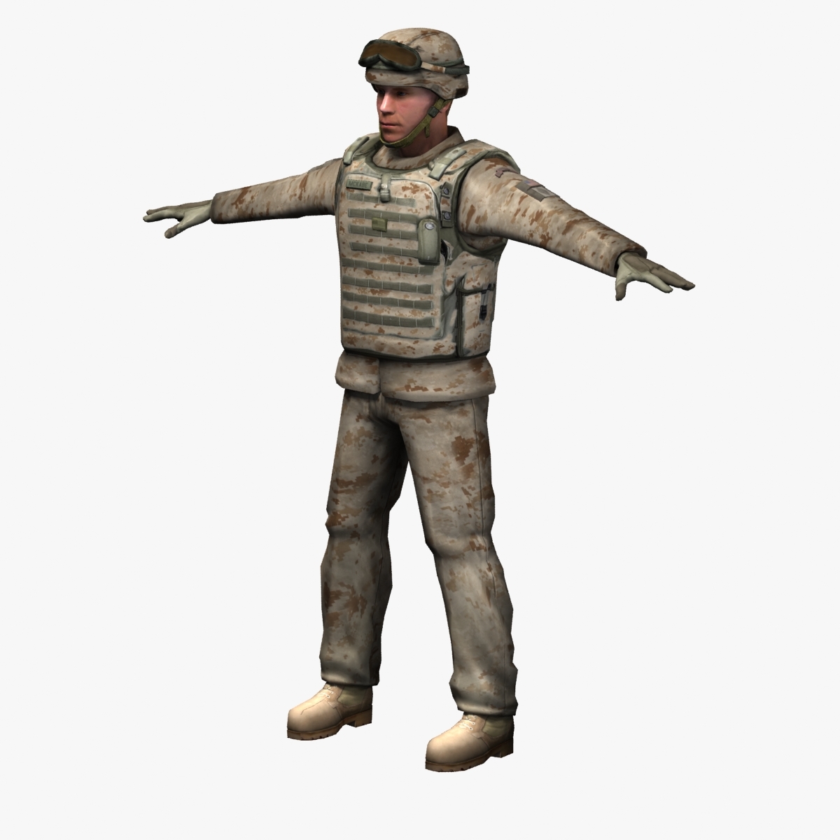 3D military soldiers model - TurboSquid 1231910
