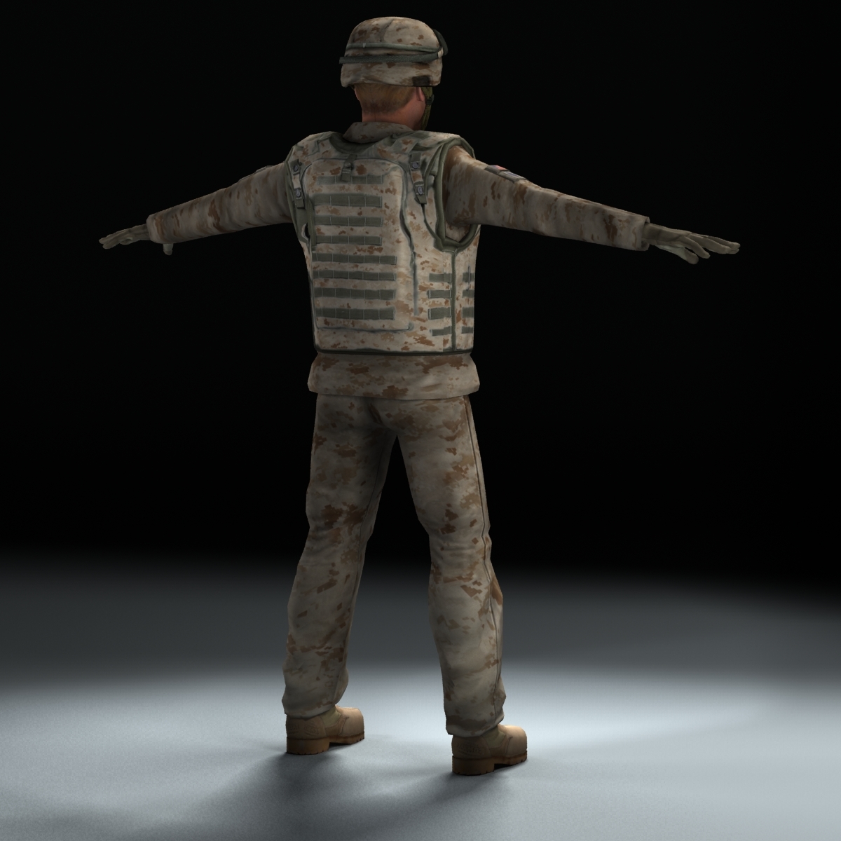3D military soldiers model - TurboSquid 1231910