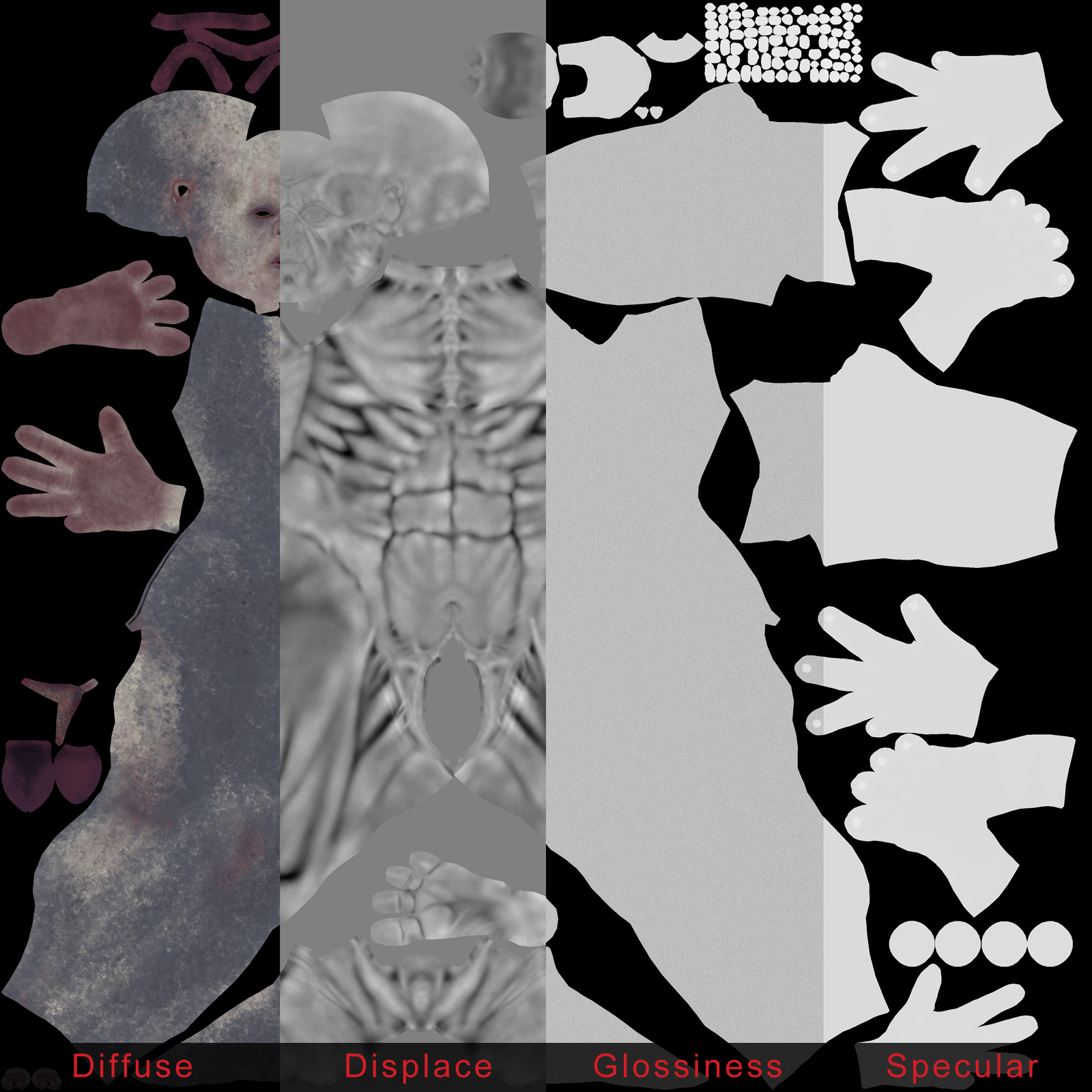 Alien rig 3D - TurboSquid 1231935