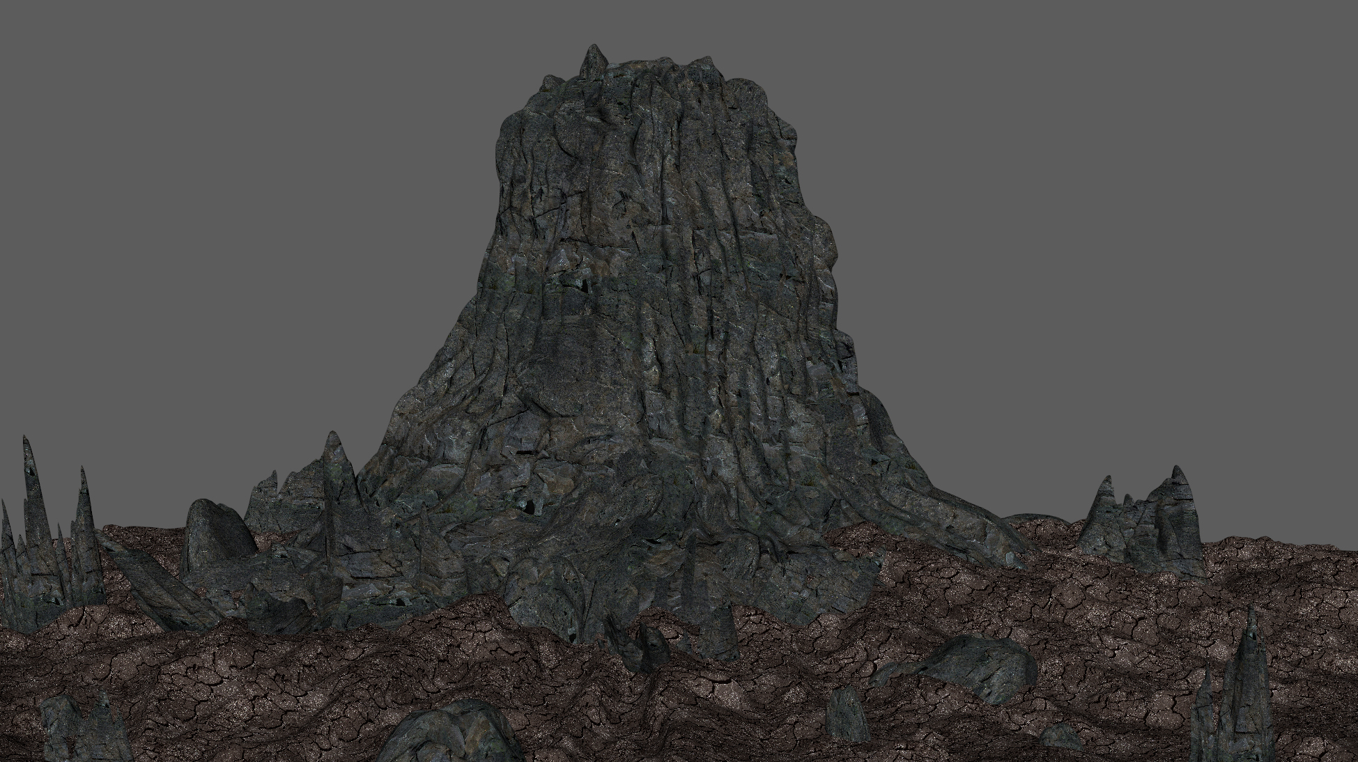 3D volcan volcano model - TurboSquid 1231958