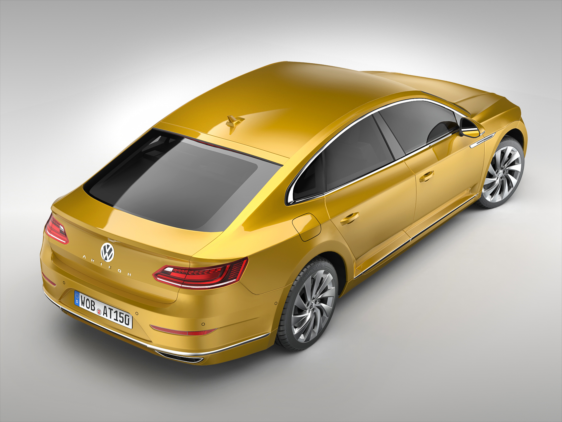 Volkswagen car 3D model - TurboSquid 1231988