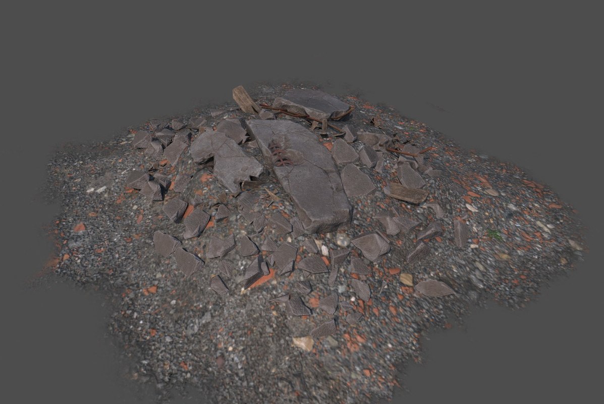 3D model rubble pile - TurboSquid 1232063