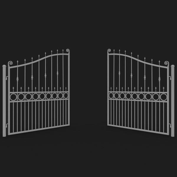 Gates animation model - TurboSquid 1232162