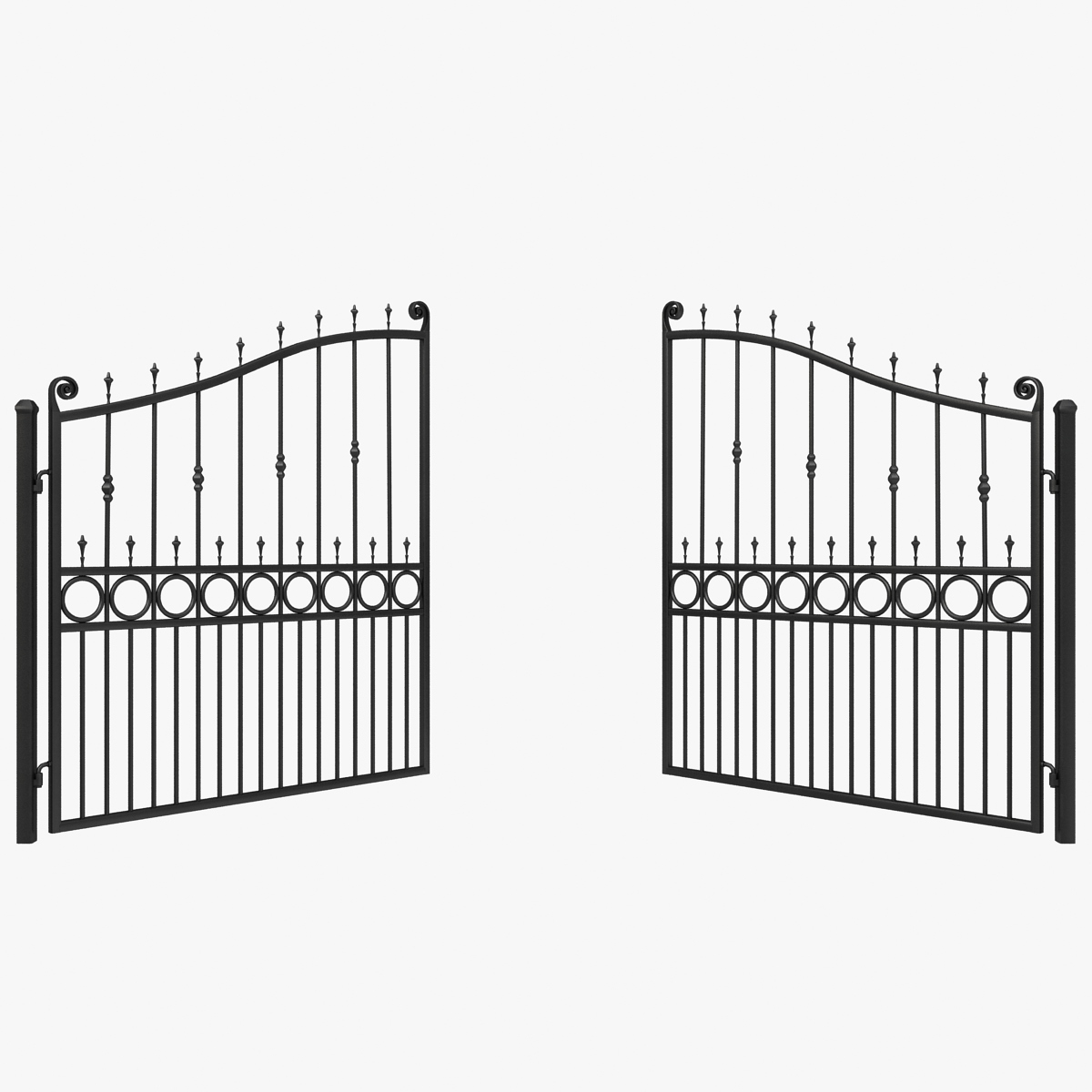 Gates animation model - TurboSquid 1232162