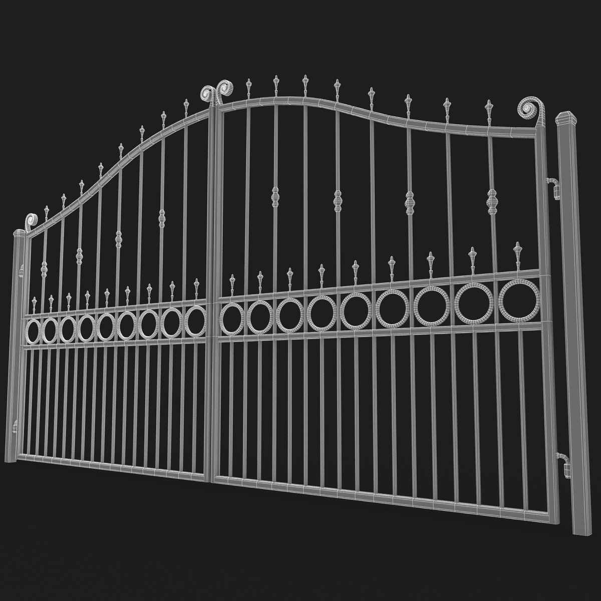 Gates animation model - TurboSquid 1232162